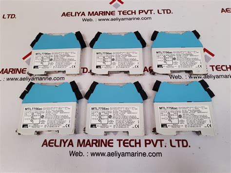 Measurement Technology Mtl7756ac Shunt Diode Safety Barrier Aeliya Marine