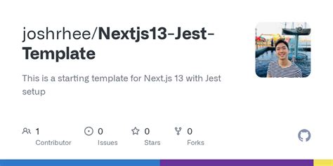 Github Joshrheenextjs13 Jest Template This Is A Starting Template For Nextjs 13 With Jest Setup