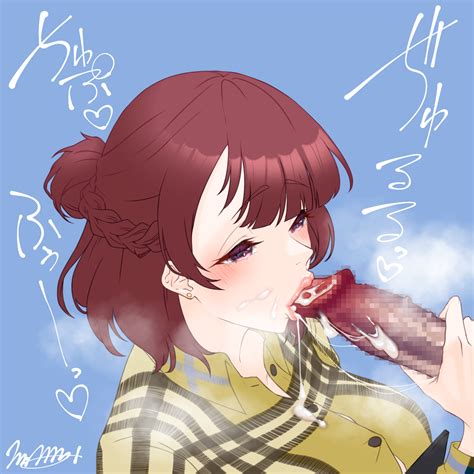 Rule 34 1boy1girl Blowjob Blue Lock Blush Cum Cum In Mouth Cum On