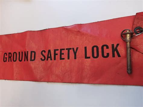 GROUND SAFETY PIN Aviotools