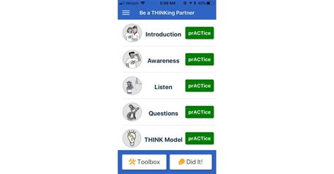 Be A Thinking Partner App From 2 Way Communications Teaches How To