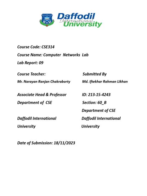 Cnl Lab 9 Rip Pdf Router Computing Internet Protocols