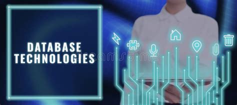 Conceptual Display Database Technologies Business Overview Uses A Database Application That