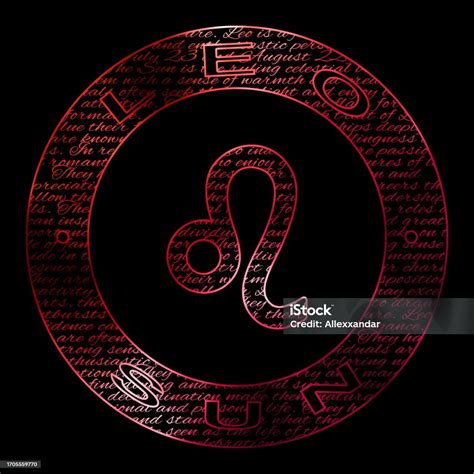 Leo Zodiac Sign Background Stock Illustration Download Image Now