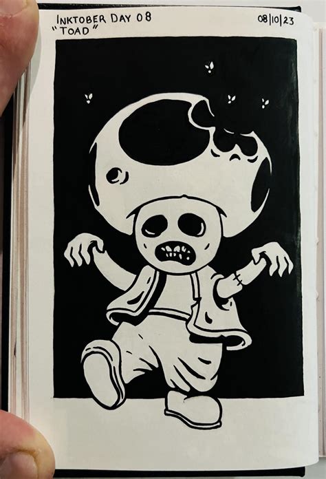 Inktober Day 08 “toad” Album On Imgur