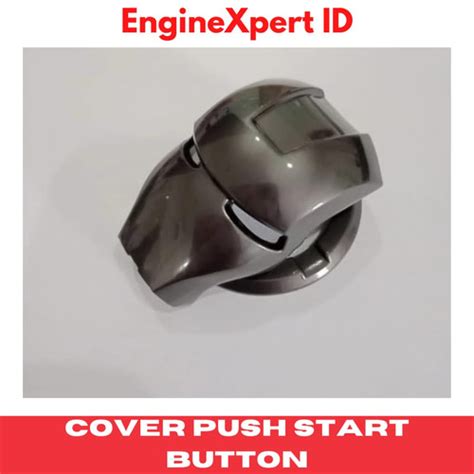 Jual Cover Push Start Button Cover Push Engine Start Ironman Hitam
