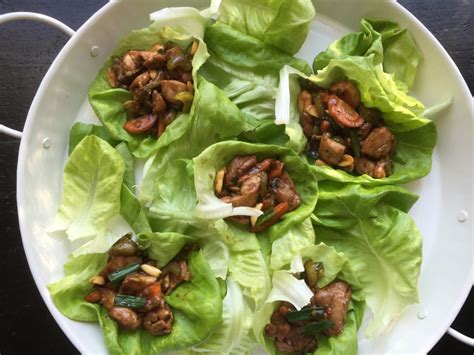 Kung Pao Chicken Lettuce Wraps The Ripe Earth
