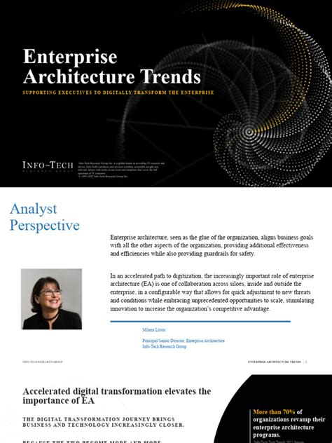 01 Enterprise Architecture Trends Report Pdf Enterprise Architecture Computer Security