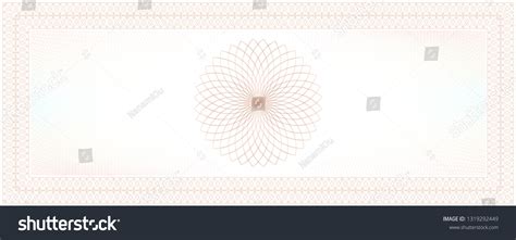 Vector Guilloche Background Certificate Diploma Currency เวกเตอร์สต็อก