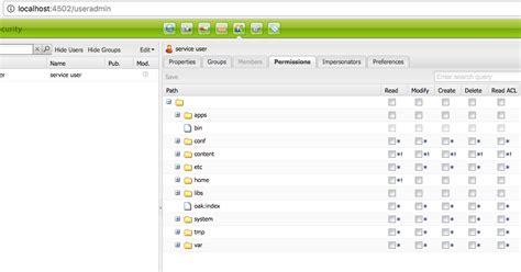 Creating AEM Service User And Defining ACL Package