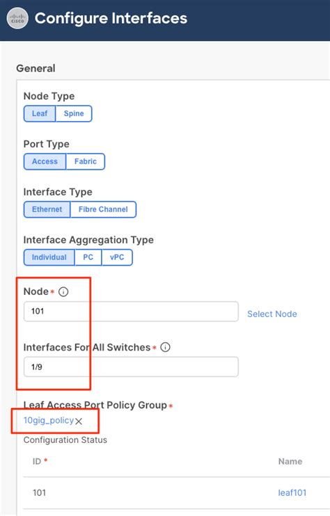 Resolve ACI Access Policies Parent Is A System Generated Profile Error Cisco