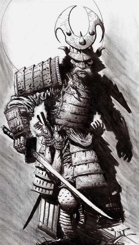 Pin By Randy Vanderpool On Samurai Samurai Art Samurai Drawing