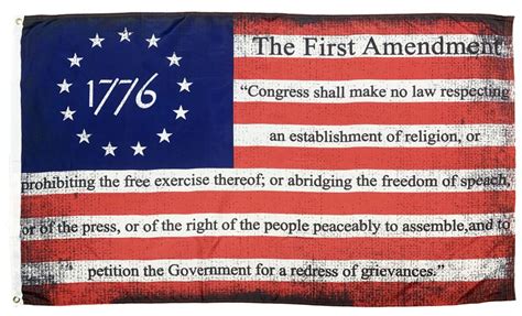 Vintage Betsy Ross 1st Amendment 3×5 Flag I Americas Flags