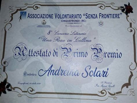 Leivi Andreina Solari E La Scrittura Una Grande Passione Levantenews