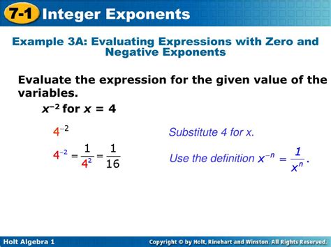Ppt Warm Up Evaluate Each Expression For The Given Values Of The