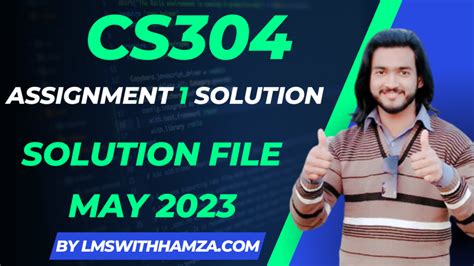 Cs304 Assignment No 1 Solution 100 Correct