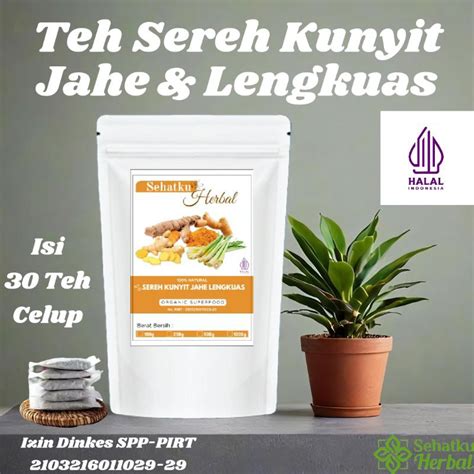Jual Teh Rimpang Sehatkuherbal Minum Rempah Ala Jsr Teh Diet Detox