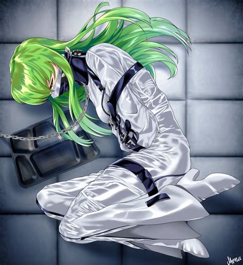 Rule 34 Bondage Bondage C C Chain Leash Chained To Wall Code Geass Collar Collared