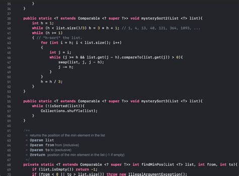 Time Complexitybig O With Java The Following Three