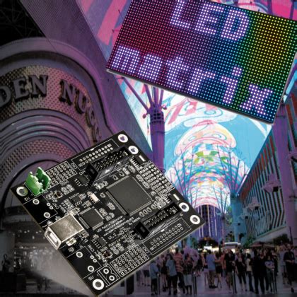 A FPGA Controlled RGB LED MATRIX For Incredible Effects The Hardware Open Electronics