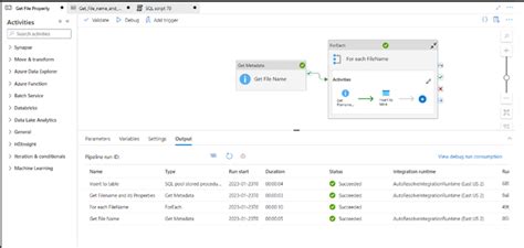 How To Get The File Properties From Azure Storage Using Adfsynapse Pipeline For A Date Range