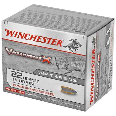 Winchester Varmint X 22horn 35gr Poly Tip 2010 Arnzen Arms