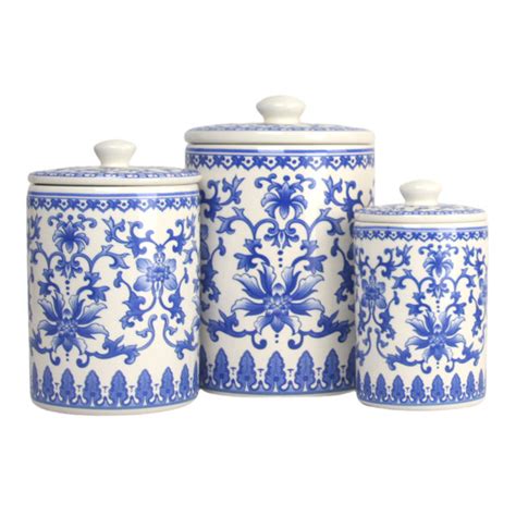 Blue Canister Set Wayfair