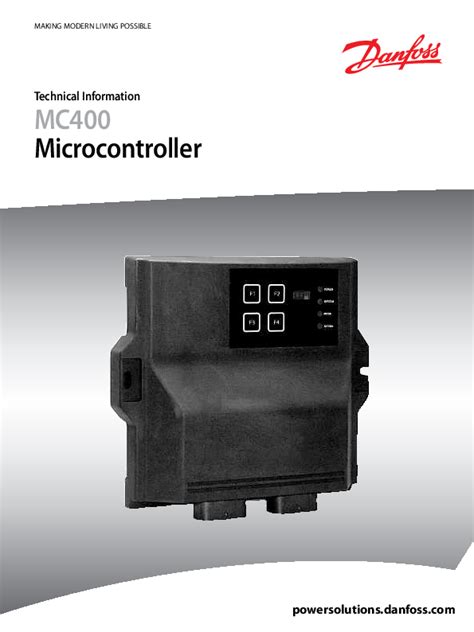 Mc400 Microcontroller Technical Information Manual Danfoss
