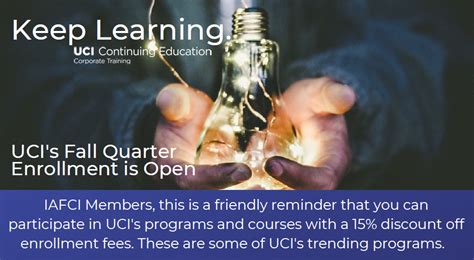 UC Irvine Continuing Education DCE Courses Available