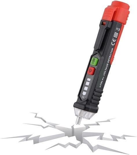 Jp 検電器 交流非接触検電器 ペン相回転ペン 断線検出器 ヌルワイヤーテスター 検電器 ペン型 非接触 Color Ht100p Ac Tester Size