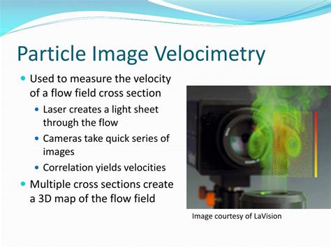 Ppt Computer Design For Particle Image Velocimetry Powerpoint Presentation Id2390181