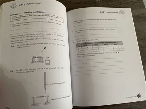 Year 7 Science Workbook Hobbies And Toys Books And Magazines Assessment Books On Carousell