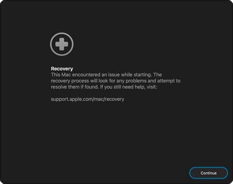 Se O Mac Indicar Que Encontrou Um Problema Durante O Arranque Suporte