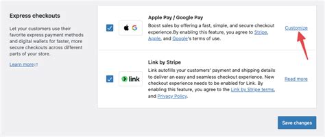 Enabling Express Checkouts Documentation Woocommerce