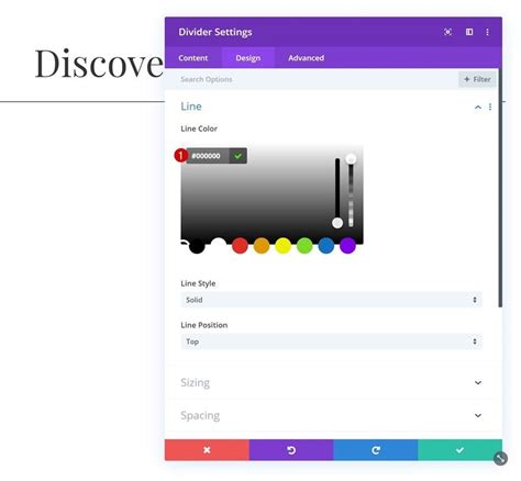 Elegantly Hiding Your Copy Below Section Dividers In A Stunning Design With Divi Ask The