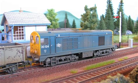 From Glasgow To The Sea Réseau 00 La Locomotive Class 20124 Sur Le