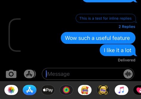 Heres How Inline Replies In Imessage Work On Ios 14 Ios Hacker