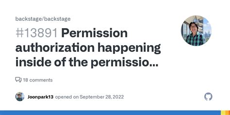 Permission Authorization Happening Inside Of The Permission Policy · Issue 13891 · Backstage