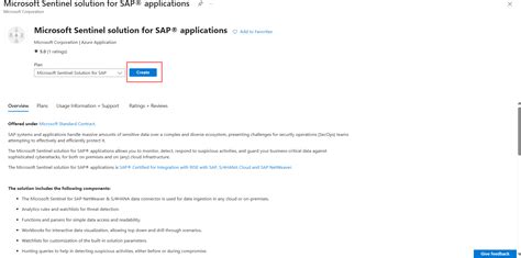 Install A Microsoft Sentinel Solution For Sap Applications Azure Docs