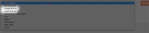 add button to menus scenes command app help