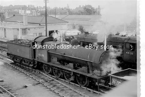 Railway Negative Lms Lnwr 7f 080 48898 Leighton Buzzard 1959 £499