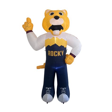 Nuggets 7ft Yard Inflatable Mascot Rocky Denver Nuggets