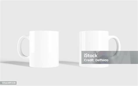 미니멀 한 사실적인 커피 컵 머그컵 의 배열 편집 가능한 배경 색으로 모형 3차원 형태에 대한 스톡 사진 및 기타 이미지 3차원 형태 공란 그림자 Istock