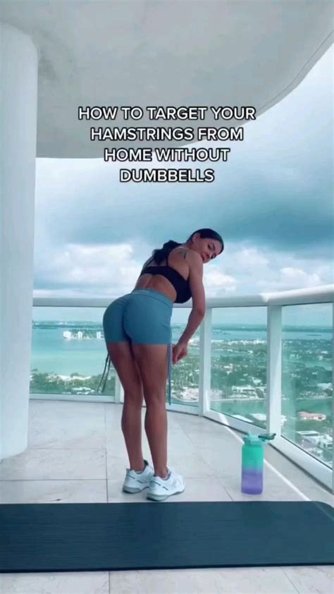 Target Your Hamstrings At Home With Rubber Bands