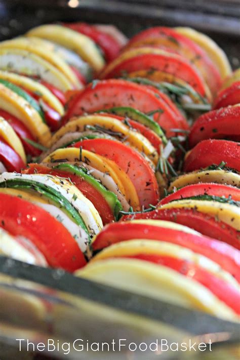 The Big Giant Food Basket Super Easy Summer Vegetable Casserole