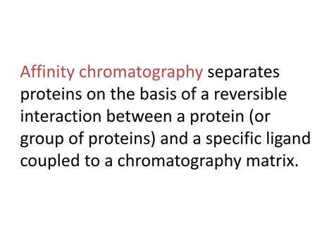 Ppt Metal Chelate Affinity Chromatography Powerpoint Presentation