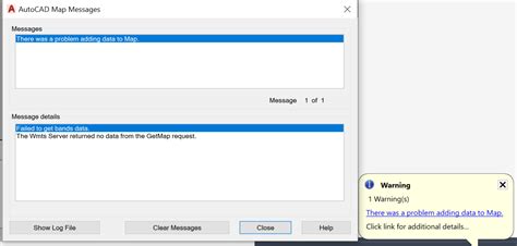 There Was A Problem Adding Data To Map When Adding Wmts Service In