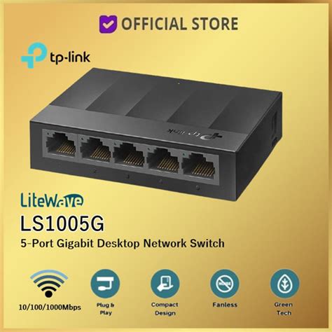Jual TP Link 5 Port LS1005G Gigabit Tplink Desktop Switch Hub LS1005 G Jakarta Barat Dunia