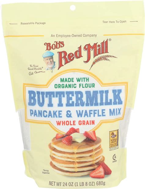 Bobs Red Mill Organic Buttermilk Pancake And Waffle Mix 24