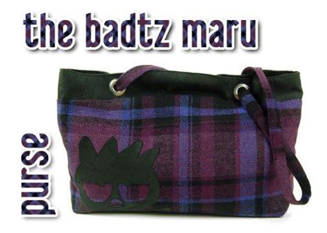 Bad Badtz Maru Plaid Purse Pattern